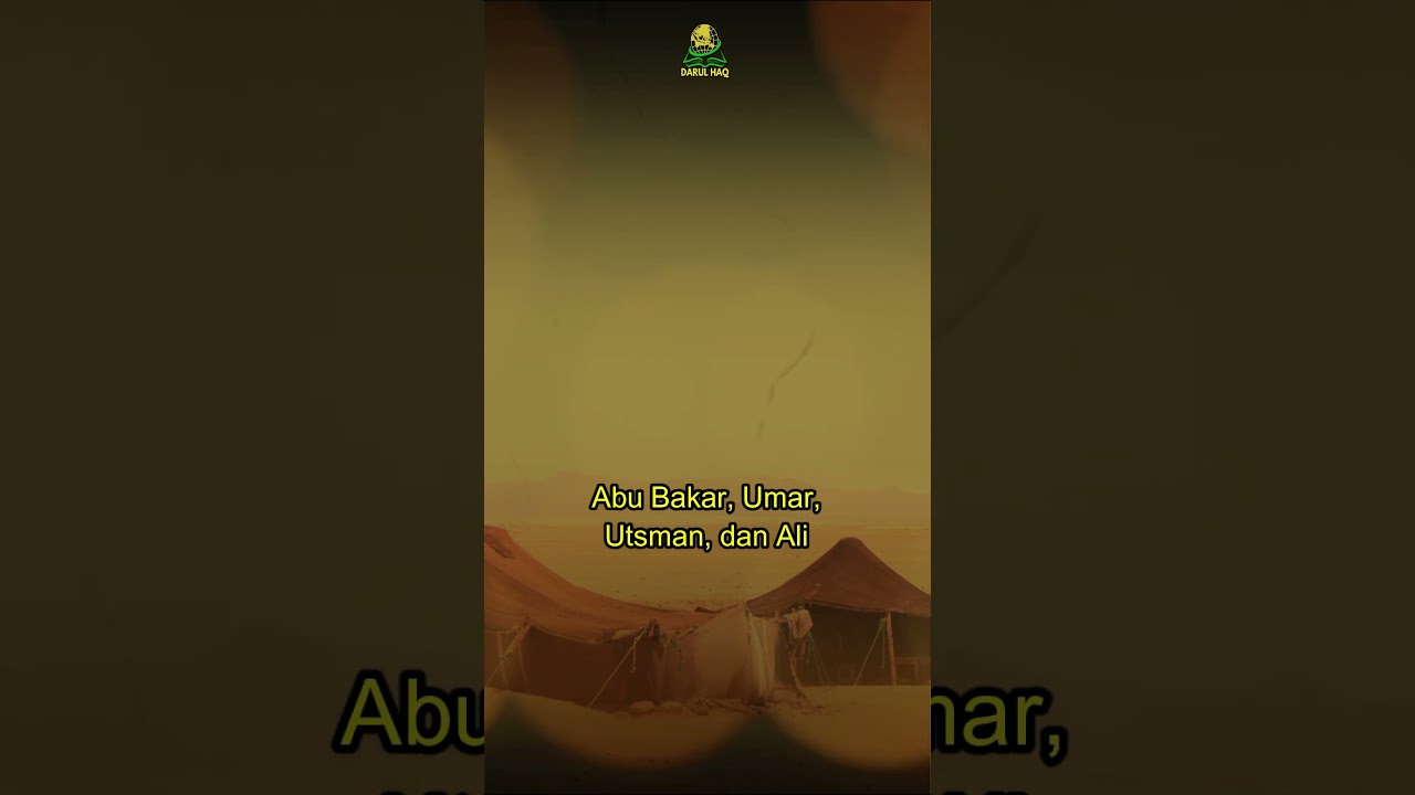 Perjalanan Hidup 4 Khalifah Rasul yang Agung Abu Bakar, Umar, Utsman, dan Ali