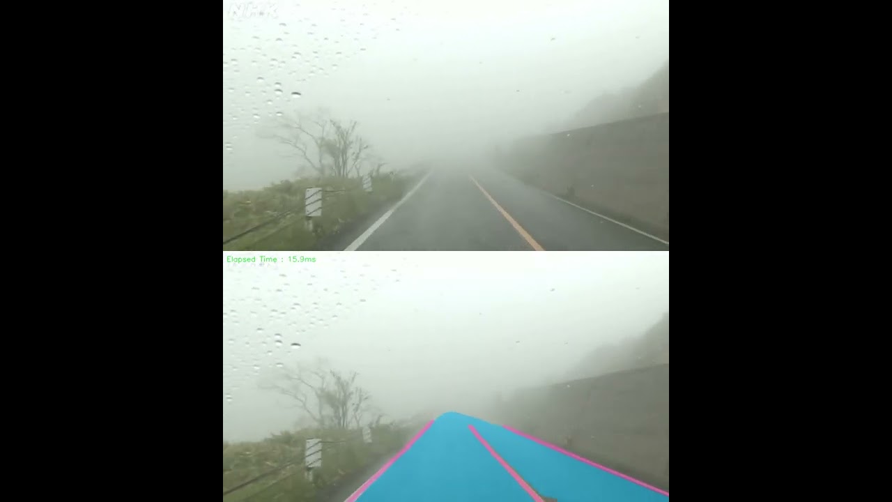 HybridNets 384x512 ONNX + TensorRT Execution Provider Float16 (15ms/pred)