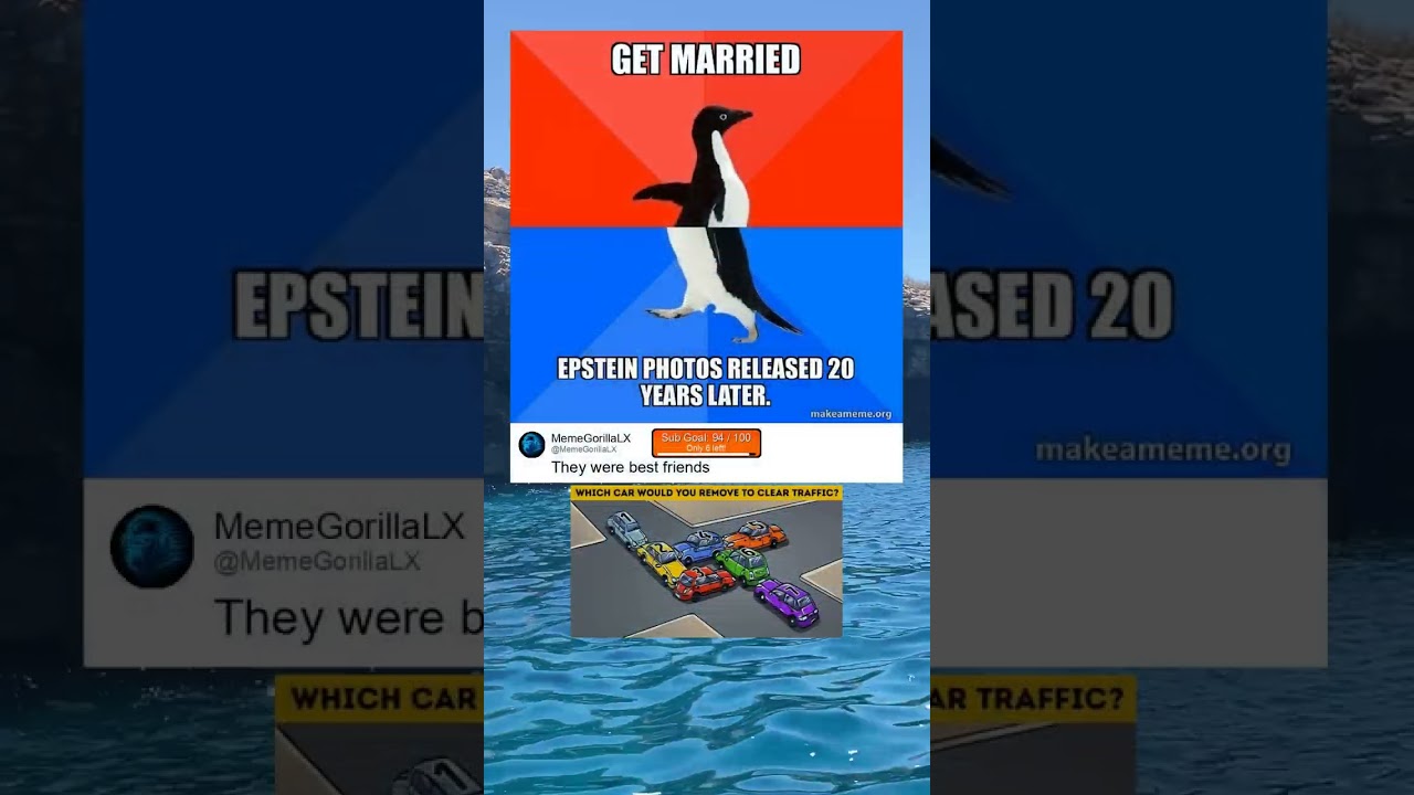 Breaking News: Epstein photos at Trump's wedding have been released. #short #funny #memes