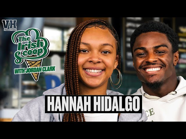 “You a LeBron hater too?”: Hannah Hidalgo puts Notre Dame football star ...