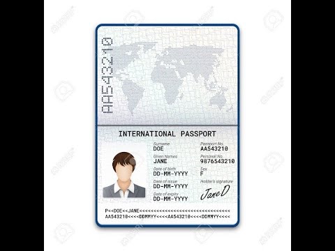 How to upload your Passport