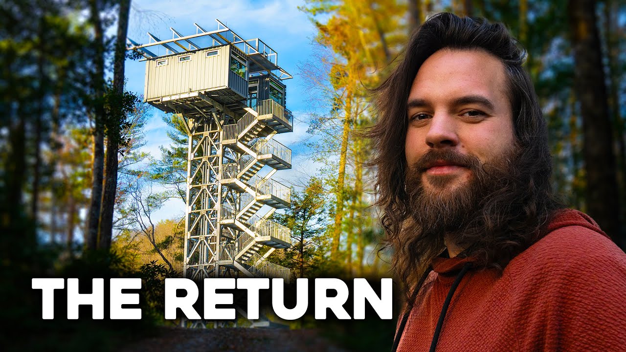 OVERNIGHT in Cozy Lookout Tower