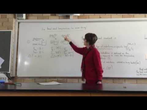 Deriving  mc  delta t equation