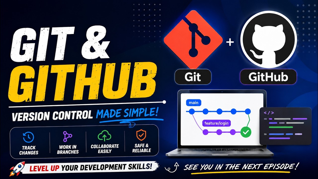 Phase 2: Development Essentials | Episode 11 | Git & GitHub