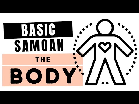 Learn Basic Samoan Language: Body Parts Vocabulary | Samoan Words for Beginners