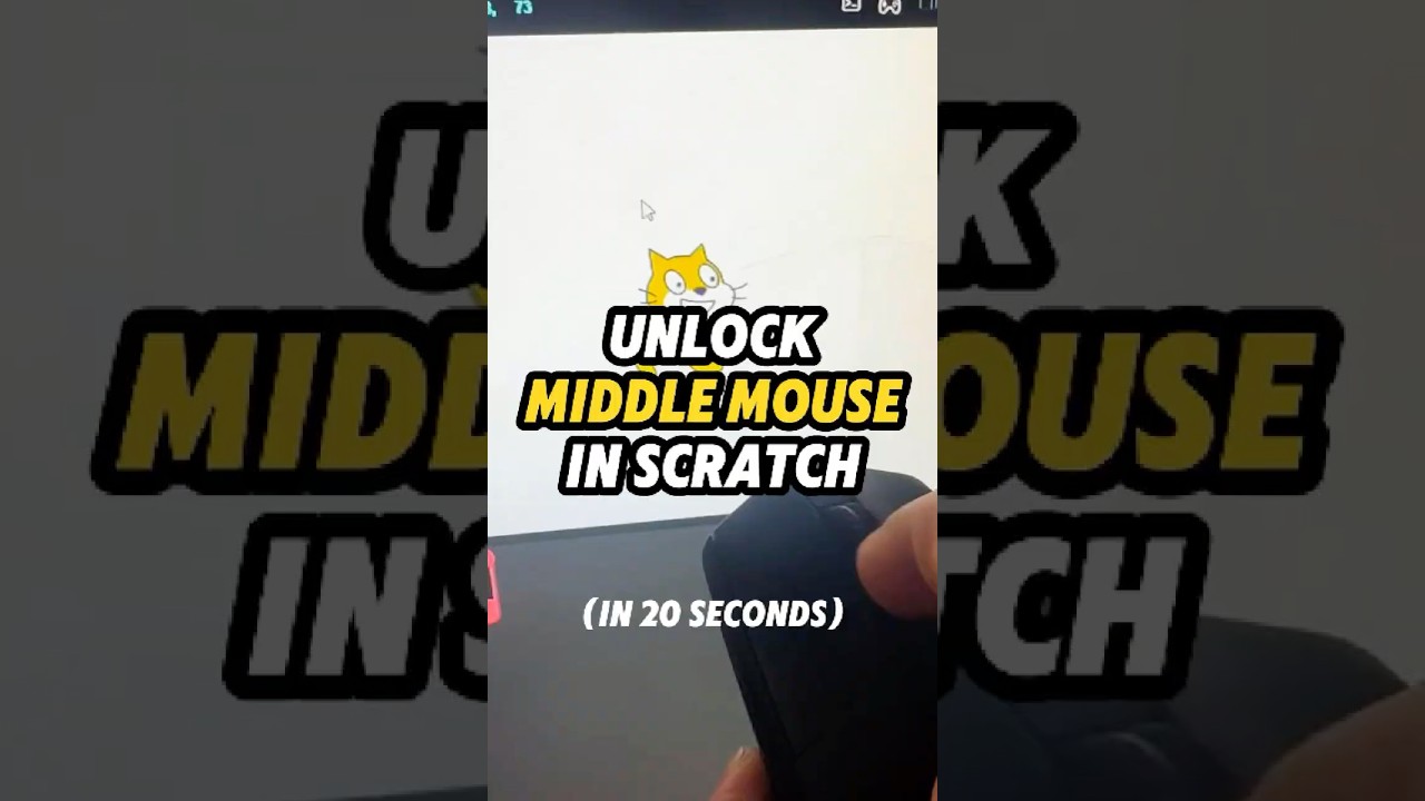Scratch Mouse Scroll Trick! #tutorial #guide