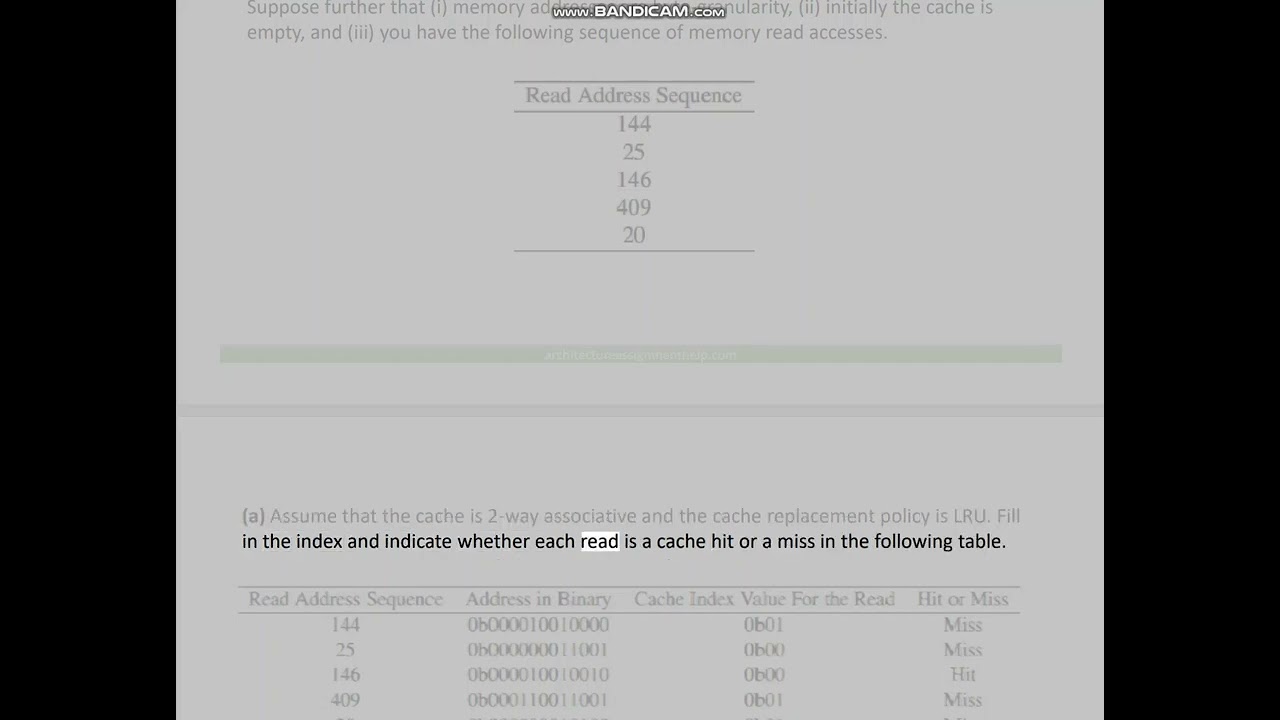 Computer Architecture Assignment Help