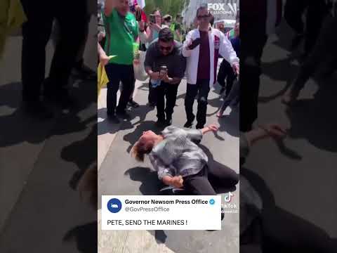 Newsom's office trolls Trump administration amid ICE protests