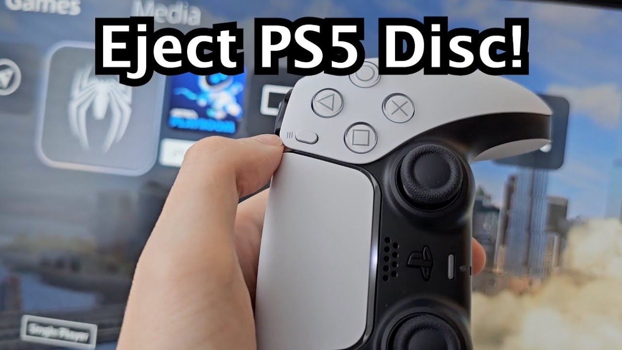 PS5 / PS5 Slim - How to Eject Disc with Controller!