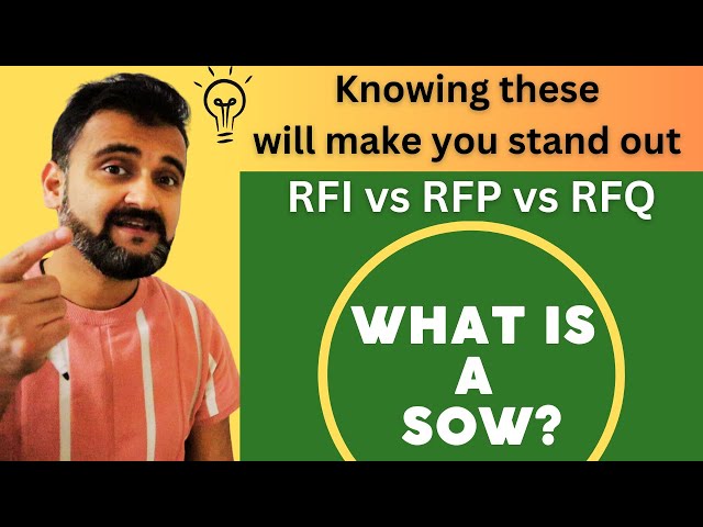 Understanding RFI, RFP, RFQ, and SOW: Key Terms in IT Procurement | Magica