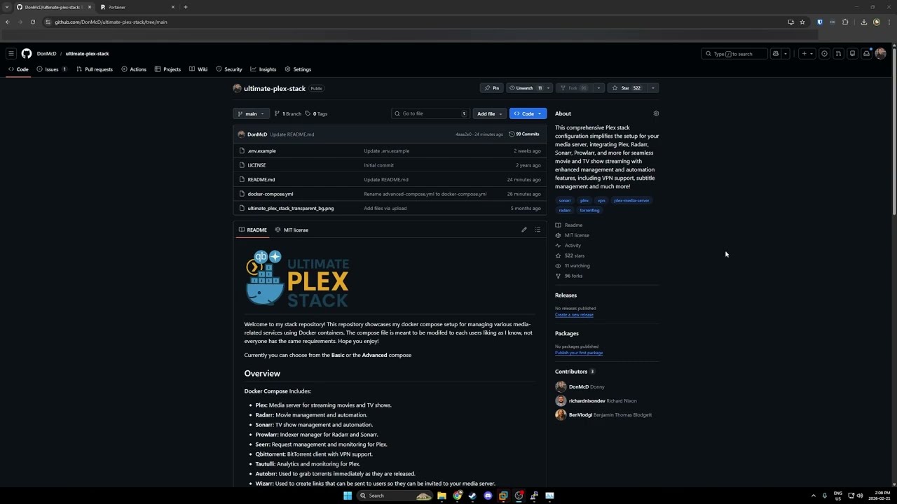 Ultimate Plex Stack Tutorial (Spinning up docker containers)