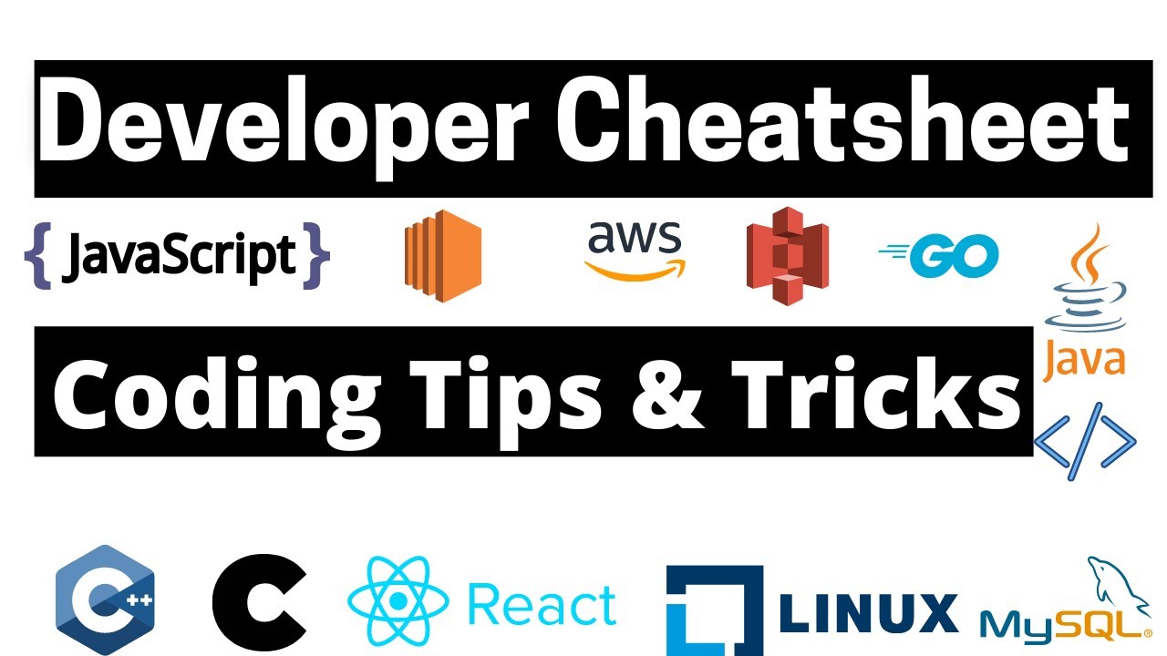 Developer Cheatsheet | Trips & Tricks for Software Developer