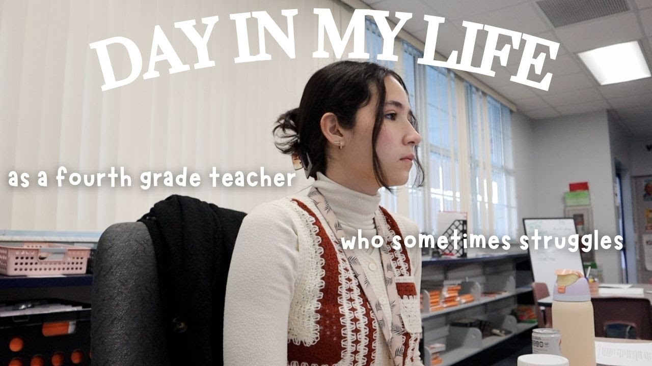 Day in my life as a 4th grade teacher | teacher tips, classroom routine, & life after school