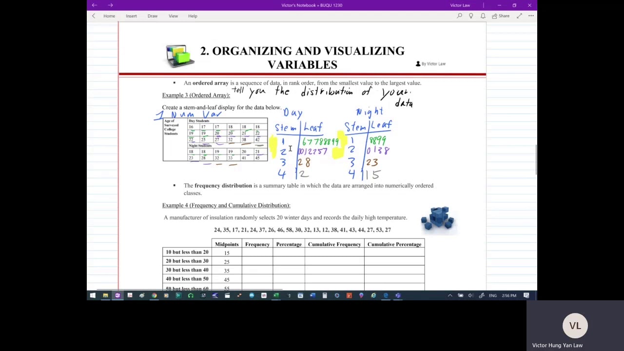 Organizing and Visualizing Variables 004