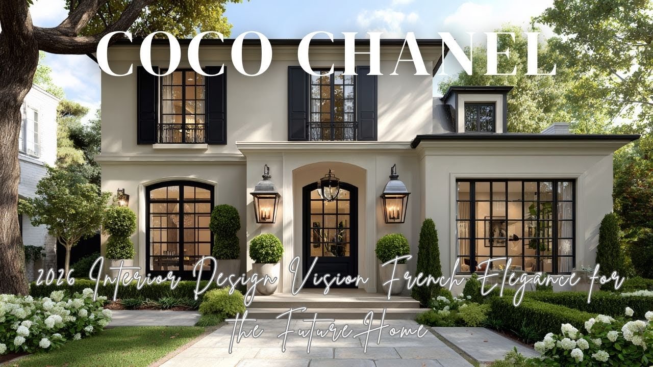 Interior Design Vision Inspired by Coco Chanel French Elegance for the Future Home