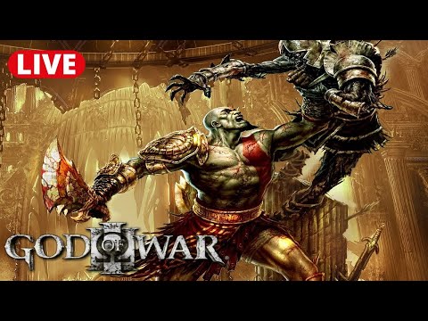 Kratos vs the Gods Continues | God of War 3 Remastered |#3| 🔴LIVE