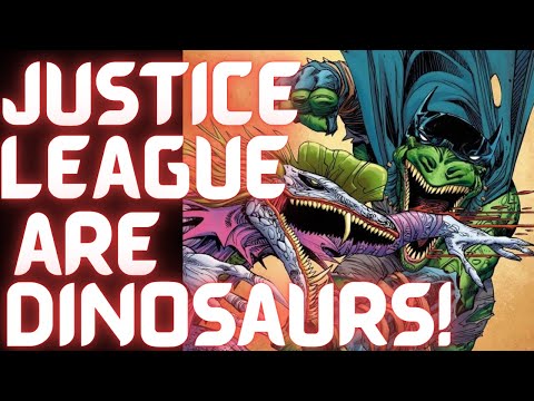 The Justice League Become the Jurassic League!