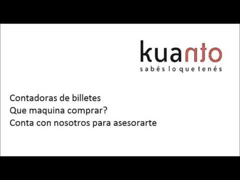 Asesoramiento, Que maquina contadora de billetes debo comprar?