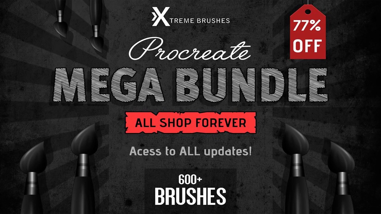 Procreate MEGA BUNDLE!