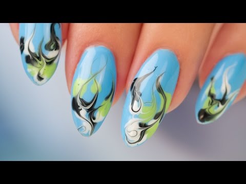 Gel Polish and Dotting Tool Nail Art