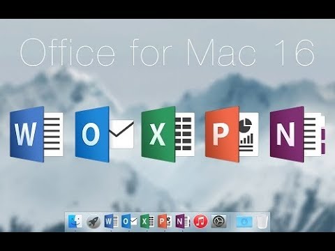 MICROSOFT OFFICE 2016 POUR MAC (pack complet) by PAPY DGM
