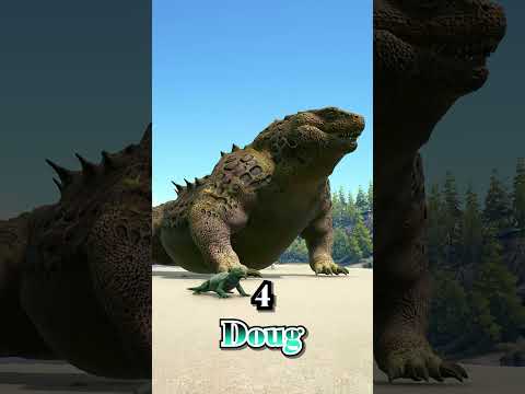 Top 4 Biggest Kaiju in ARK #ark #godzilla
