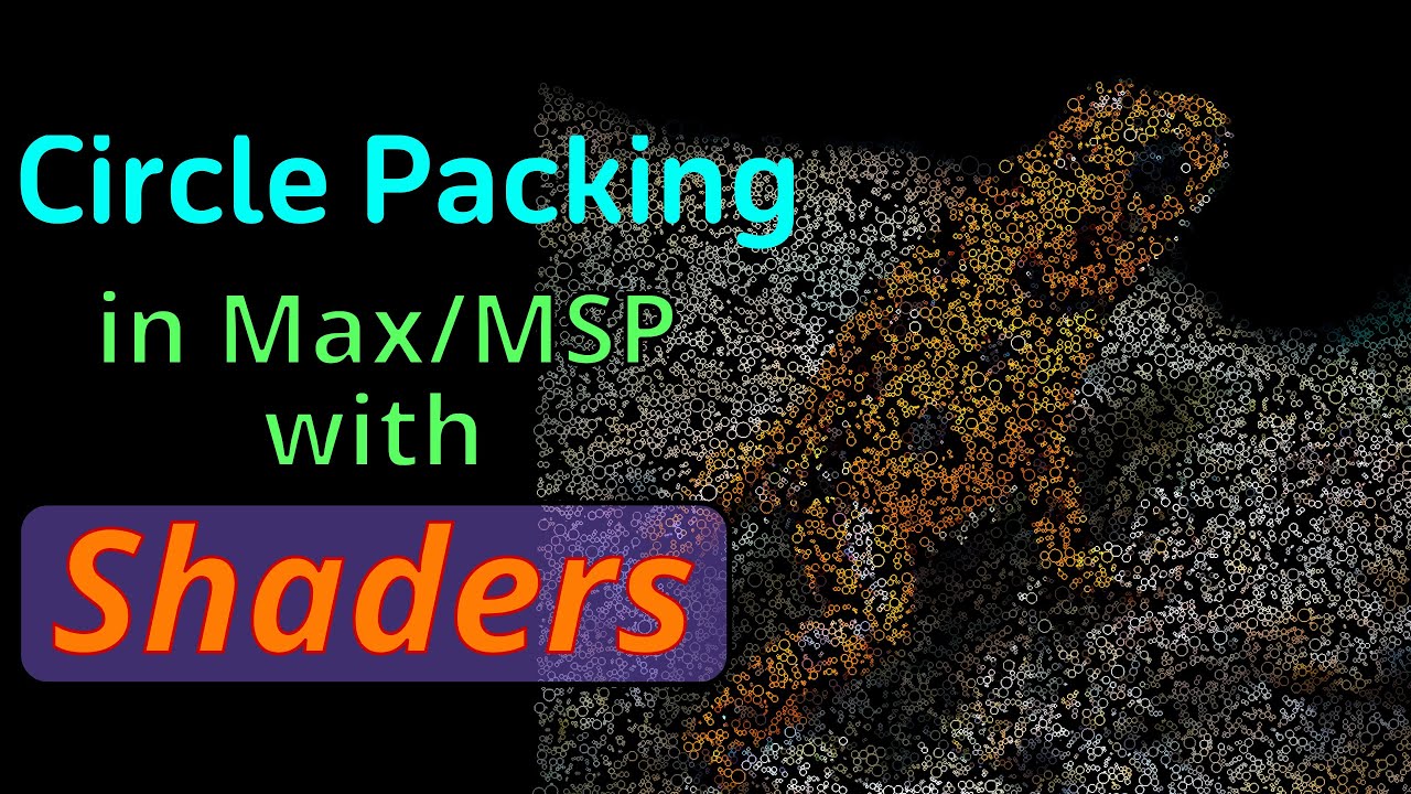 Max/MSP/Jitter Tutorial - Circle Packing on the GPU