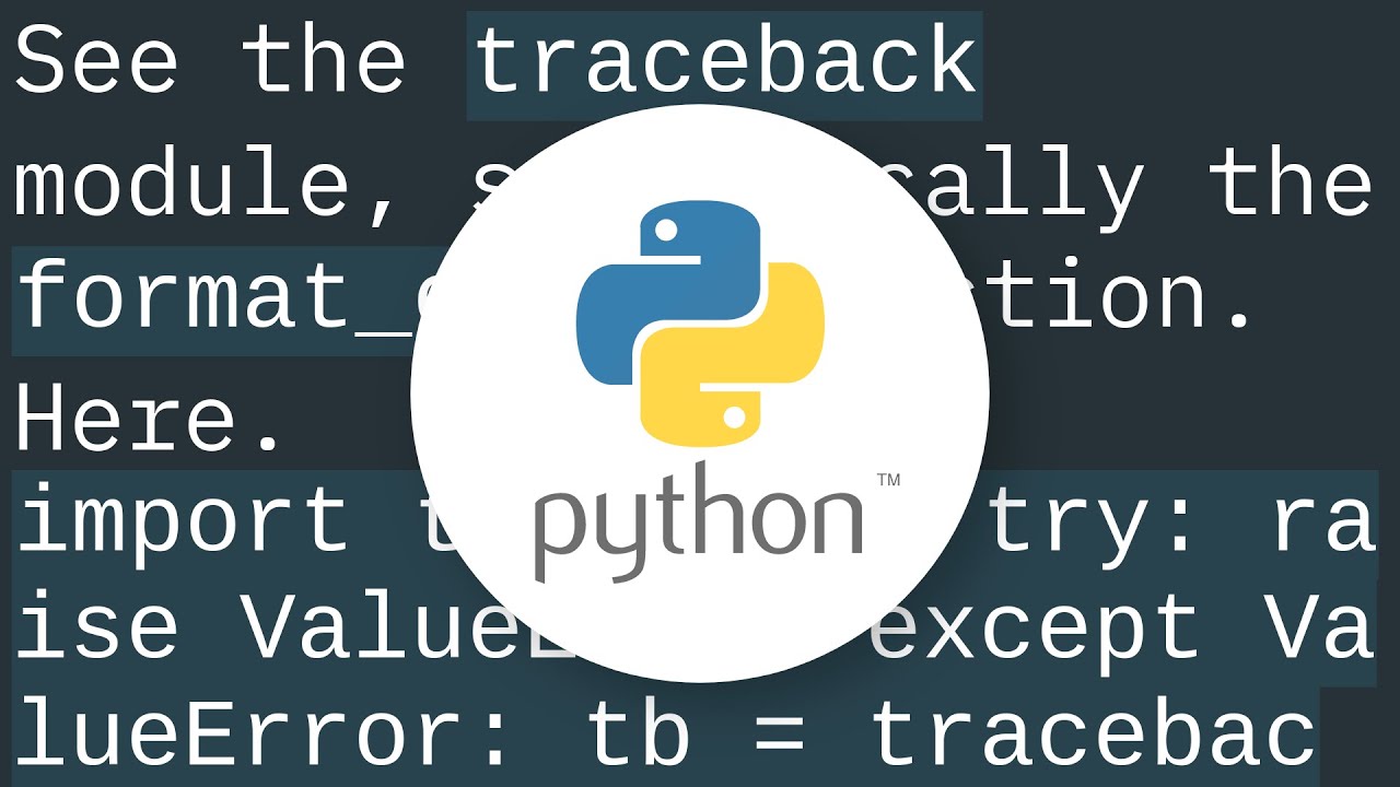 Get exception description and stack trace which caused an exception, all as a string
