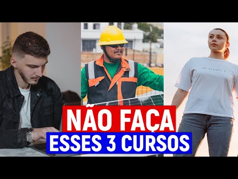 3 CURSOS TECNOLĂGICOS que NĂO VALEM A PENA (podem ser substituĂdos)