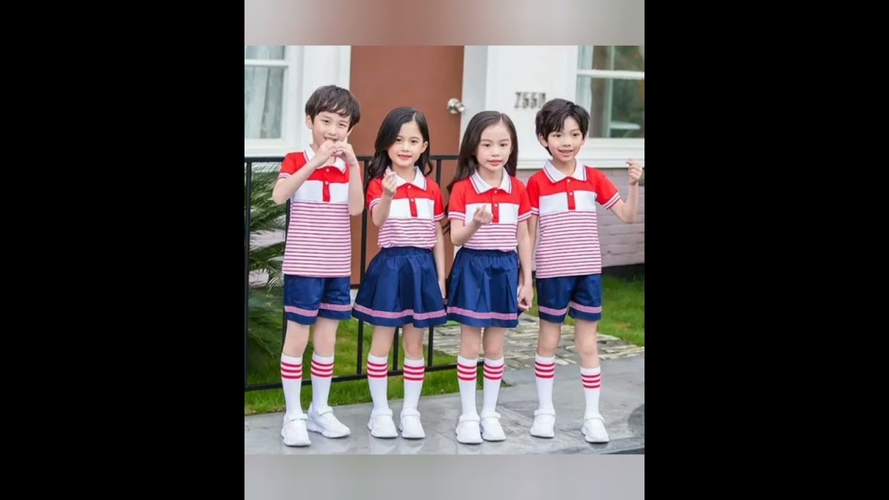 Kids Cute School Uniform✨️💖💕