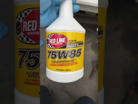 Redline gear oil any good? Redline 75w-85 #audi #automobile #bmw #toyota #gearoil #gm #mercedes
