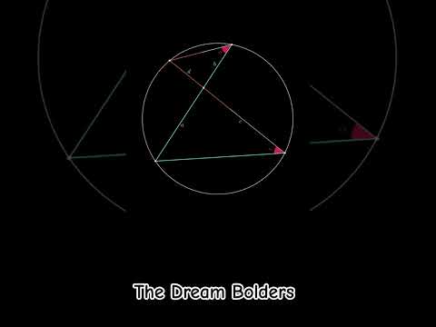 Visualize the Intersecting Chords Theorem Proof #maths #mathematics #trending #viral #shorts #short