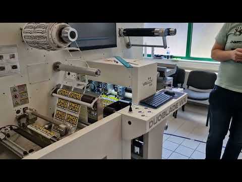 Vicut printer and cutter all in one die-cut label finishing system