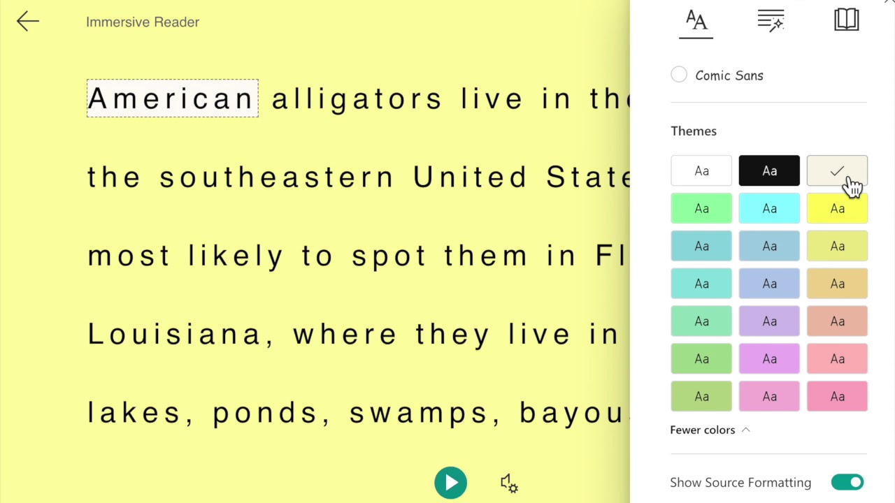 Increasing Accessibility for Students on the Web with Immersive Reader Extension on Chrome.