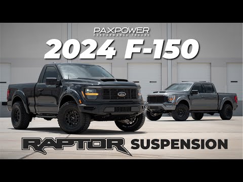 2024 F-150 with OEM Raptor Suspension - PaxPower Alpha F-150 with available 775-hp Supercharger