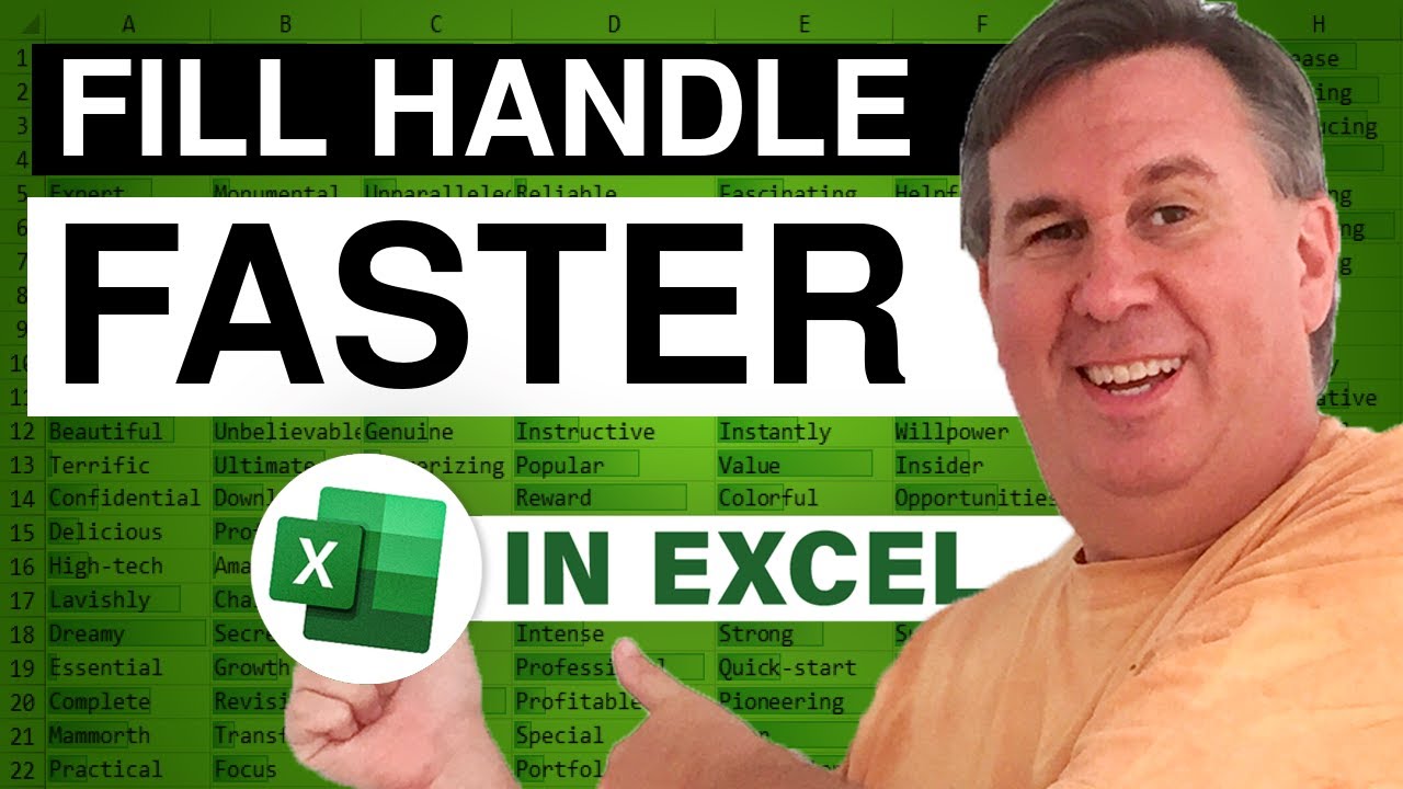 Mrexcels Learn Excel 595 Faster Fill Handle Mrexcel Message Board