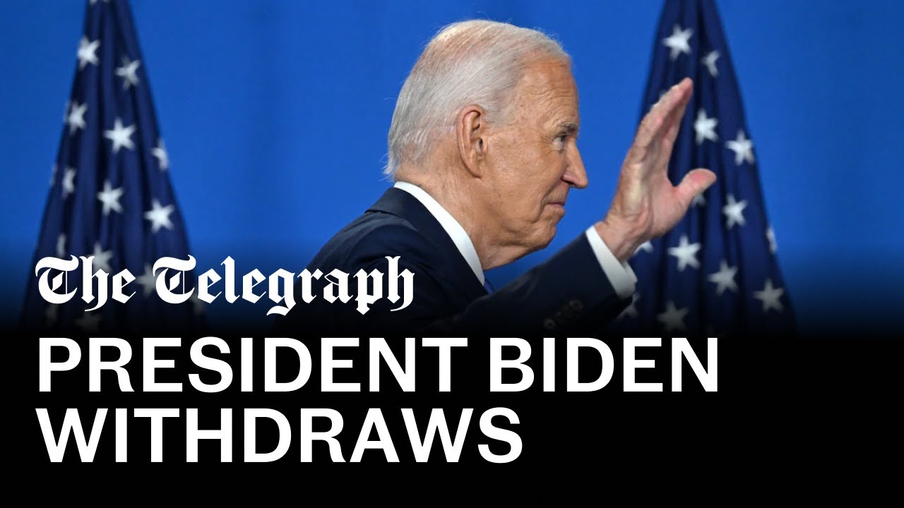 Joe Biden quits race and endorses Harris