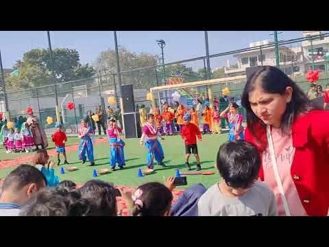 Ek Bharat sreshta bharat by school children class 1 | K. R Mangalam| Bharat| Unity #trending #bharat