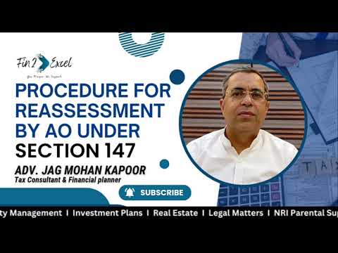Understanding the Reassessment Process under Section 147. #section147 #incometax #incometaxnotice