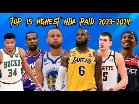 TOP 15 HIGHEST NBA PAID 2023-2024 #pilitv