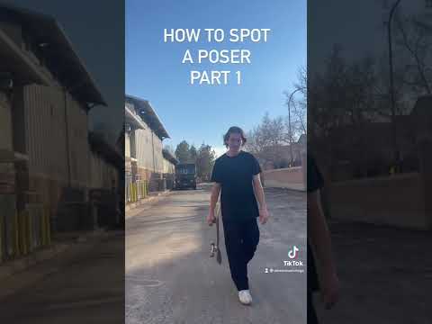 HOW TO SPOT A POSER PT 1