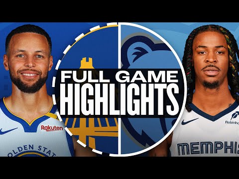 WARRIORS at GRIZZLIES | FULL GAME HIGHLIGHTS | April 1, 2025