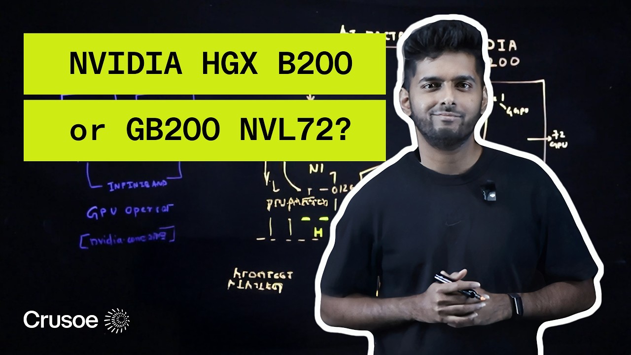 AI Lab: NVIDIA B200 vs GB200 explained | GPU architecture for LLMs