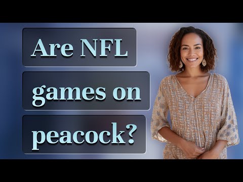 Are NFL games on peacock?