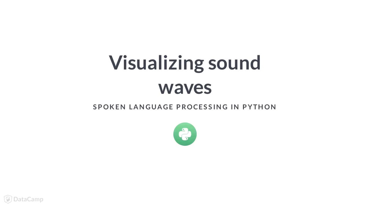 Python Tutorial : Visualizing sound waves