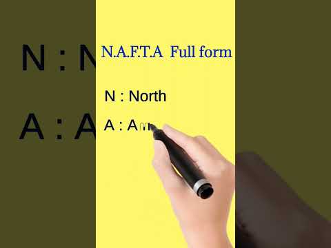 N.A.F.T.A Full form | full form of NAFTA | #fullform