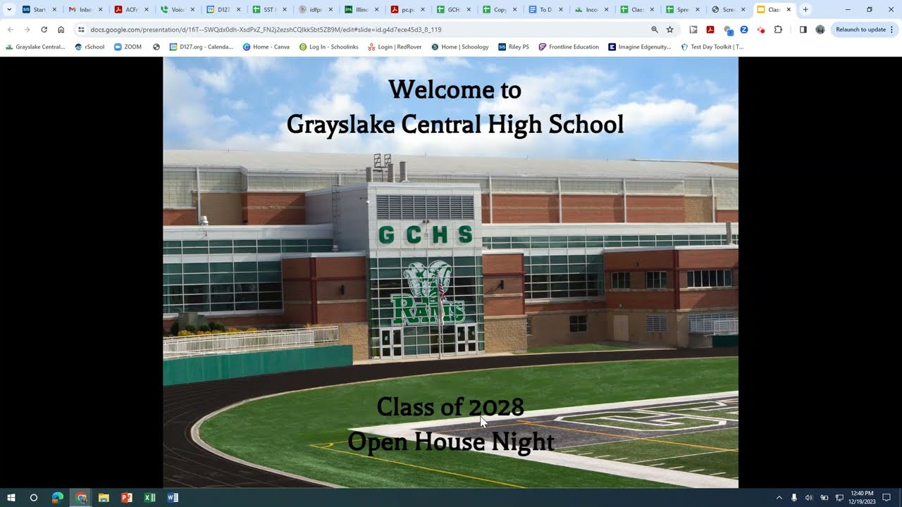 GCHS Class of 2028 Course Selection Video