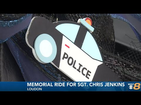 Hundreds honor Sgt. Chris Jenkins with memorial ride