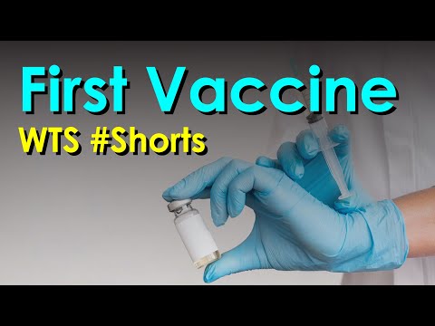 World's first Vaccine | WTS #Shorts
