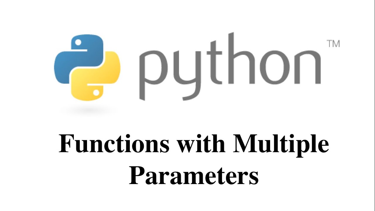 Function with Multiple Parameters in Python [HD 1080p]